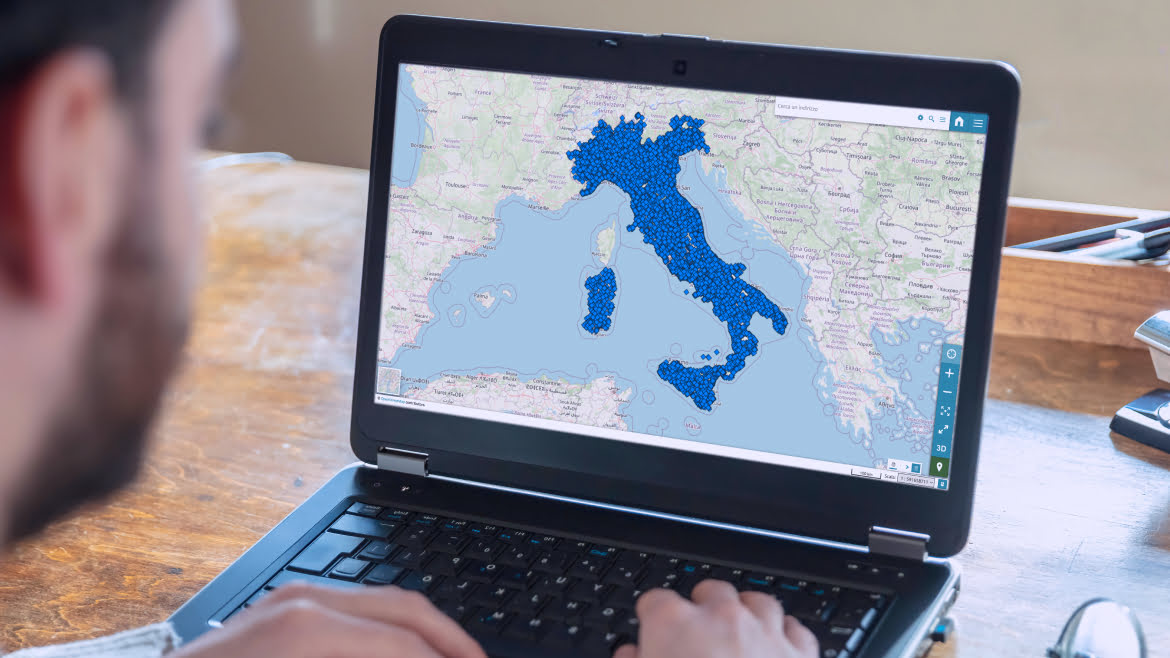 Mappa interattiva PNRR